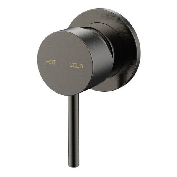 Cioso Shower Mixer Pin Down Trim Kit, Gun Metal