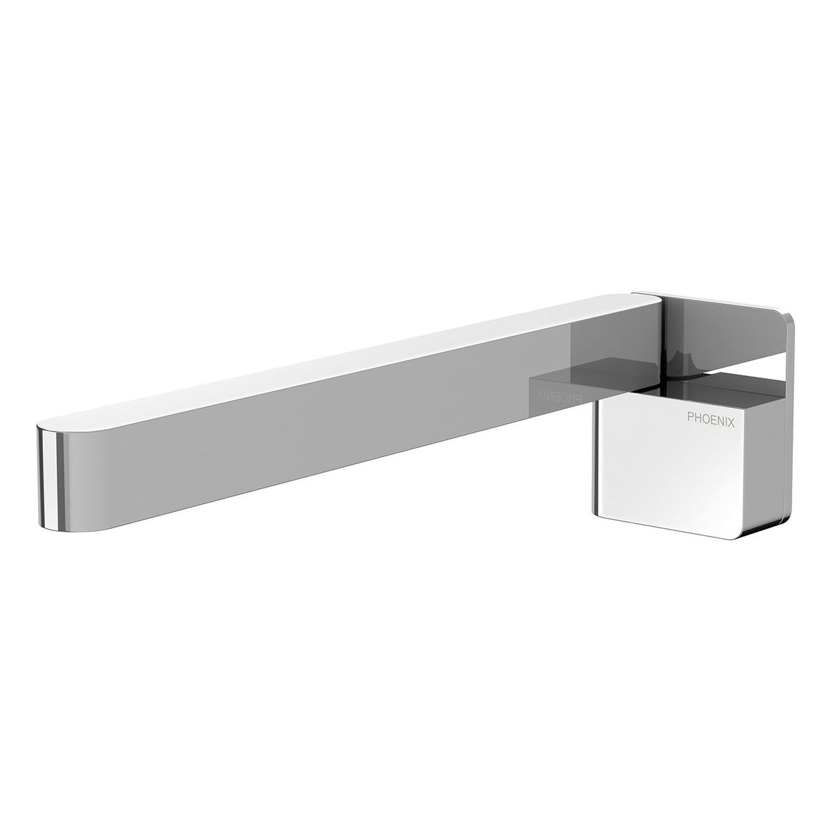 Designer Swivel Bath Outlet 230mm Square - Chrome