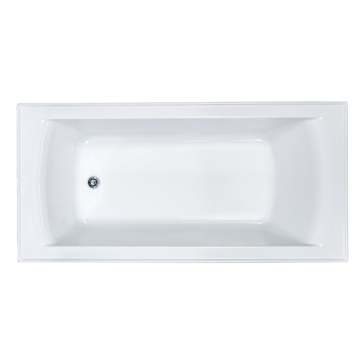 Seima Syros 103 1525mm Inset Bath With Overflow Premium and Pop-Out Wa