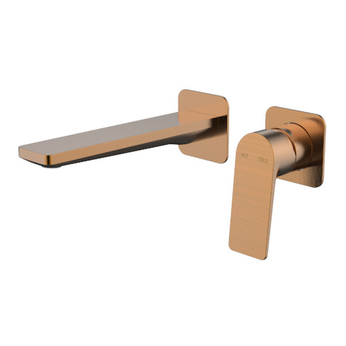 Millennium Jenex Wall Basin Mixer, Rosa