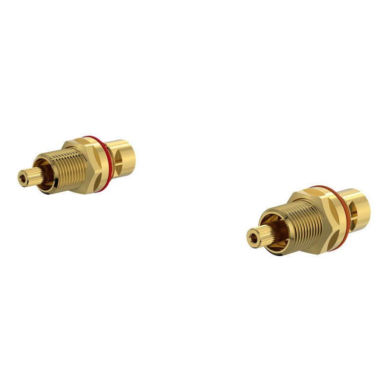 Fienza Universal Wall Tap Hot/Cold Spindle Set