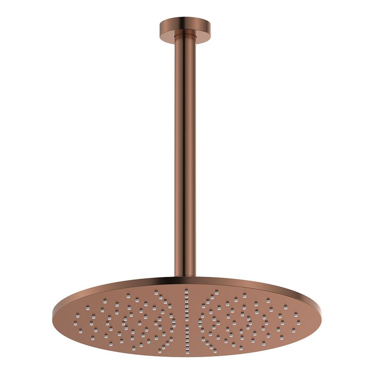 Empire Slim Shower Dropper Set, Brushed Copper
