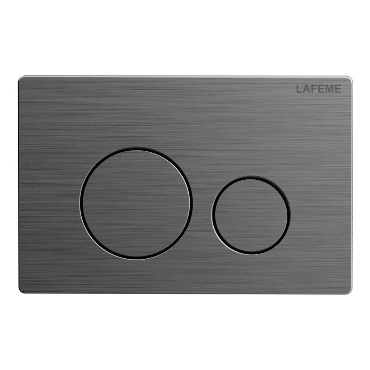 Flush Plate, Gun Metal