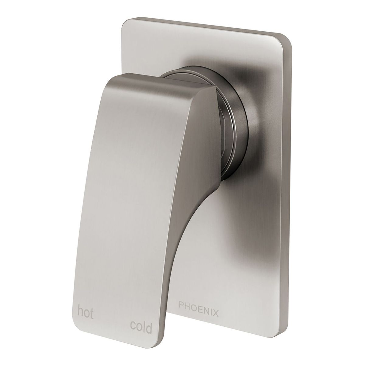 Rush Shower / Wall Mixer - Brushed Nickel
